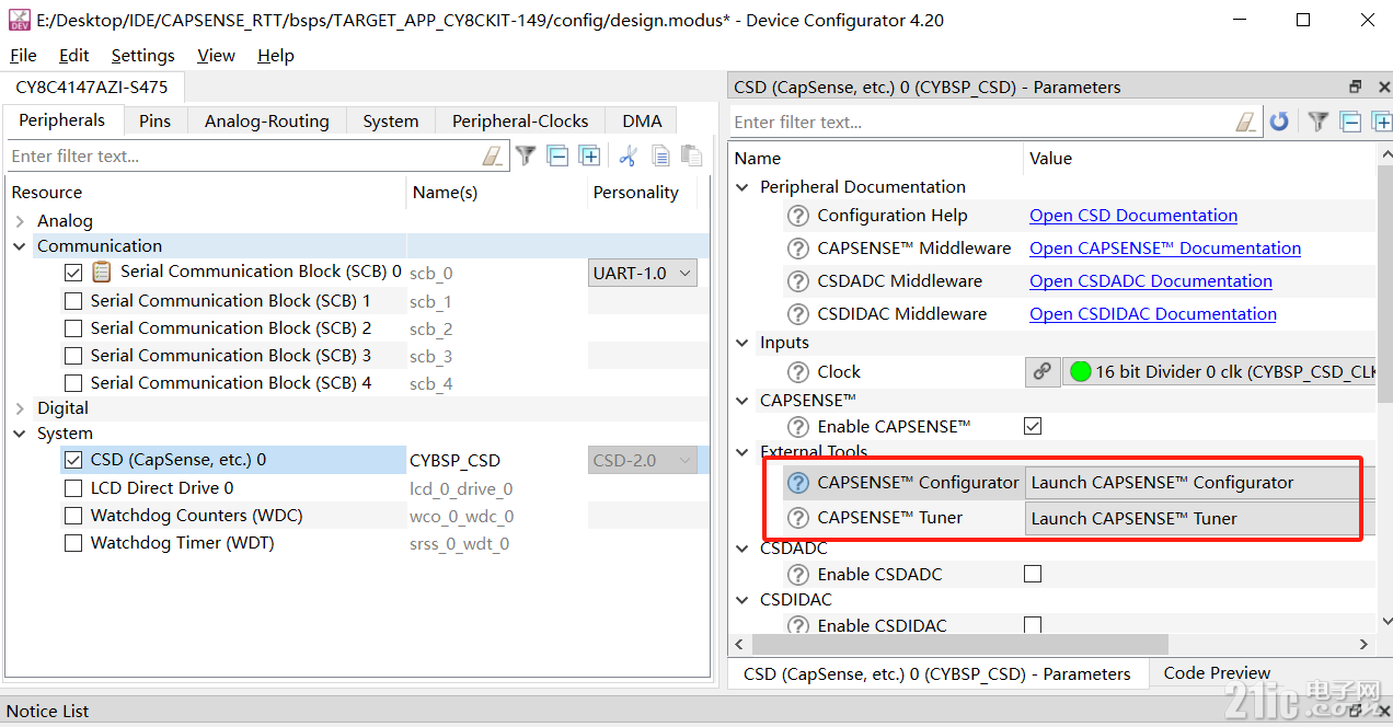 ModusToolbox™导出工程到第三方IDE，和使用第三方IDE调试CAPSENSE_eclipse for modustoolbox 导入到iar-CSDN博客
