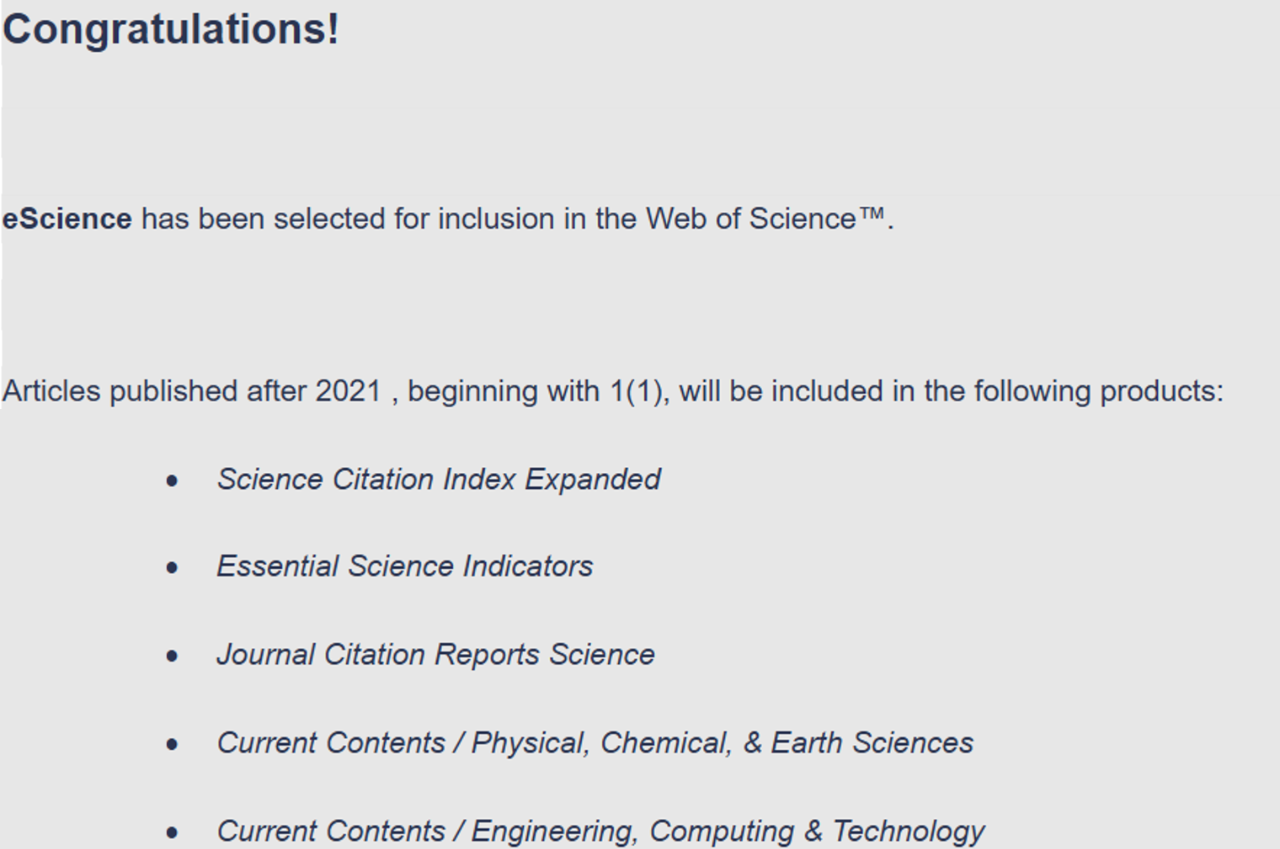 恭喜！又一本国产顶刊被SCIE收录，首个IF高达42.9，脚踩nature，拳打science，还有谁！_escience的出版社-CSDN博客