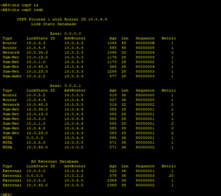 HCIP-Datacom-Core 1.4 OSPF Stub区域与NSSA区域_hcip-datacom-core technology 实验指南 扫描 pdf-CSDN博客