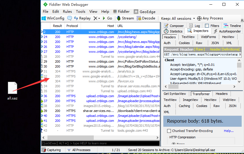 Python+Requests接口测试教程（1）：Fiddler抓包工具_python requ网页自动化抓包工具-CSDN博客