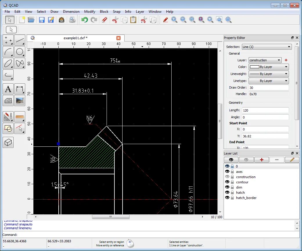用过 QGIS 的你听过 QCAD 吗-CSDN博客