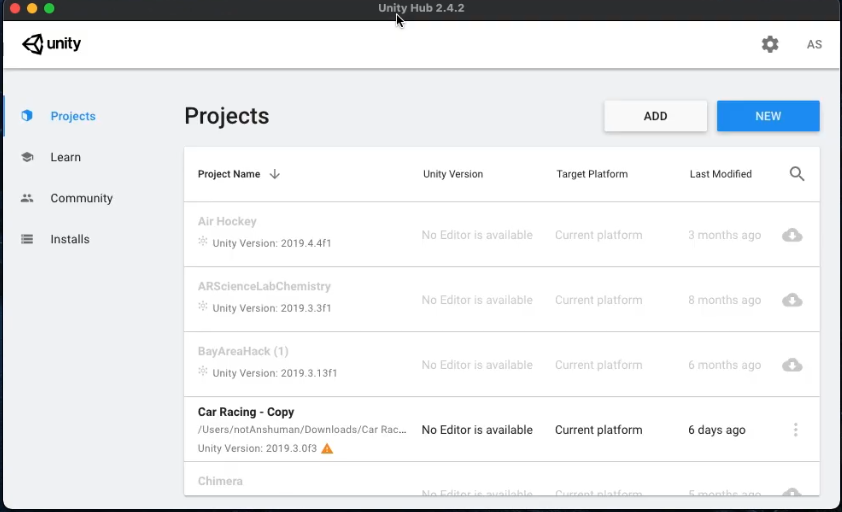 如何在 MacOS 上安装 Unity Hub？_unity mac-CSDN博客