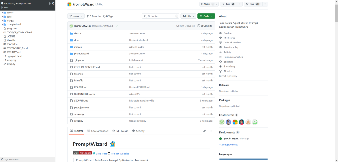 微软开源的一个提示词优化框架：PromptWizard_提示词管理开源框架-CSDN博客