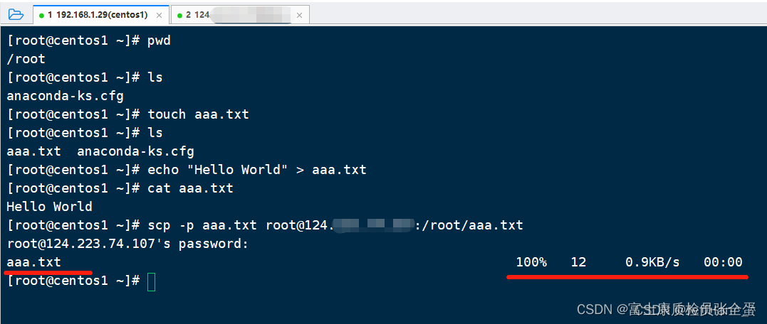 linux scp免密传输、ssh免密登陆方式-CSDN博客