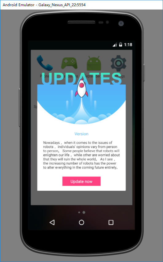 利用Activity实现Dialog对话框_android dialogactivity-CSDN博客
