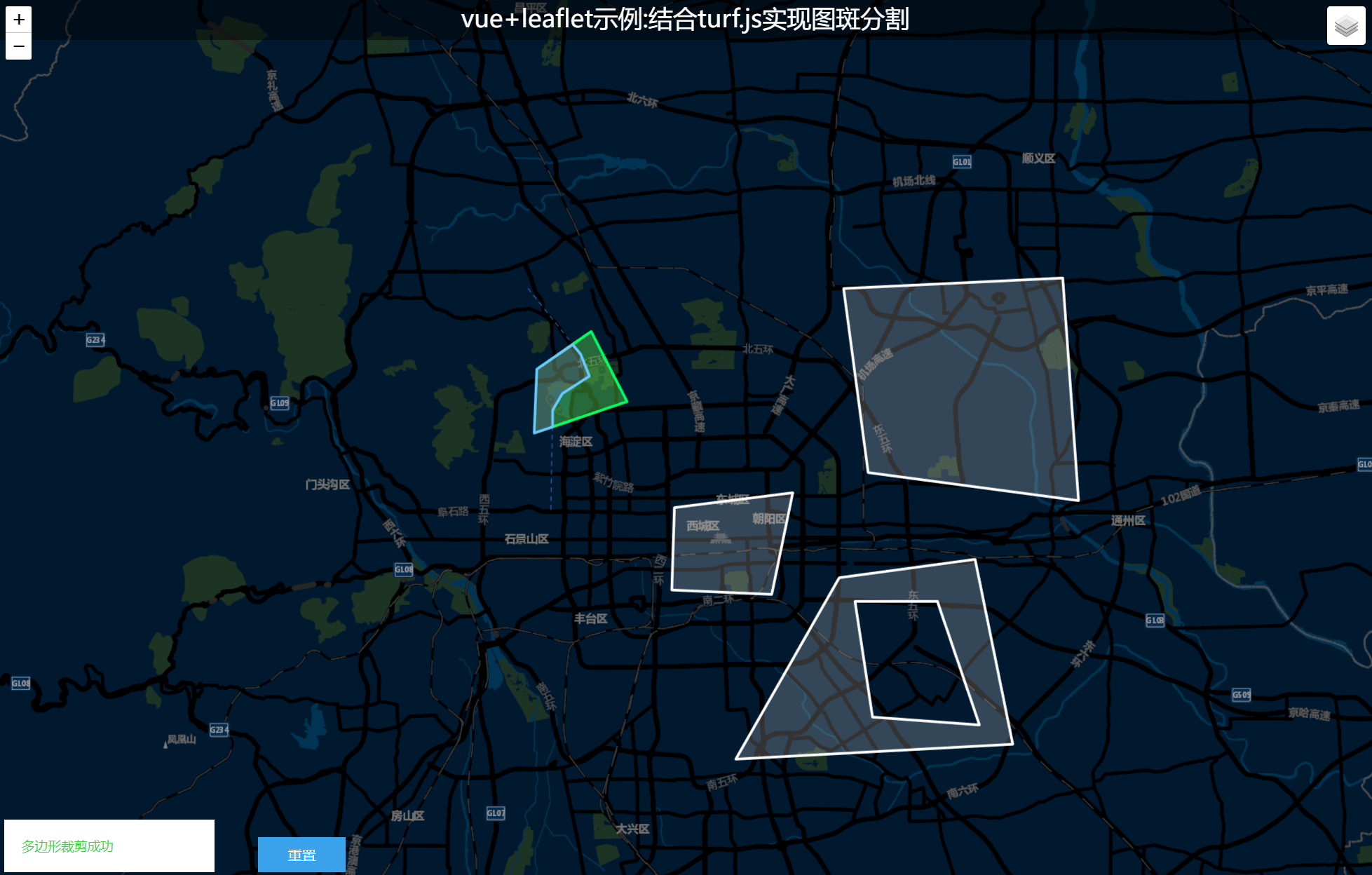 vue+leaflet示例:结合turf.js实现图斑分割(附源码下载)_vue turf.js-CSDN博客