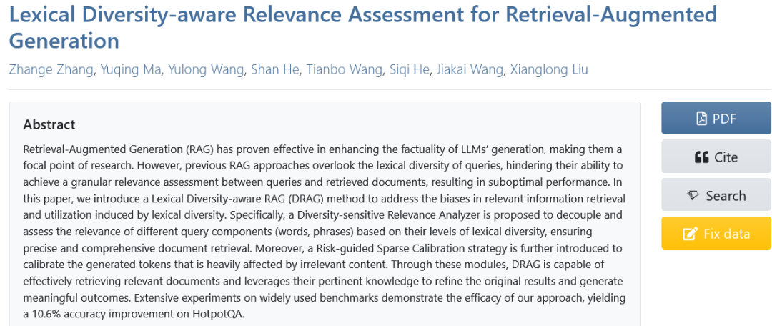 DRAG技术突破：让RAG真正理解人类语言的多样性！-CSDN博客