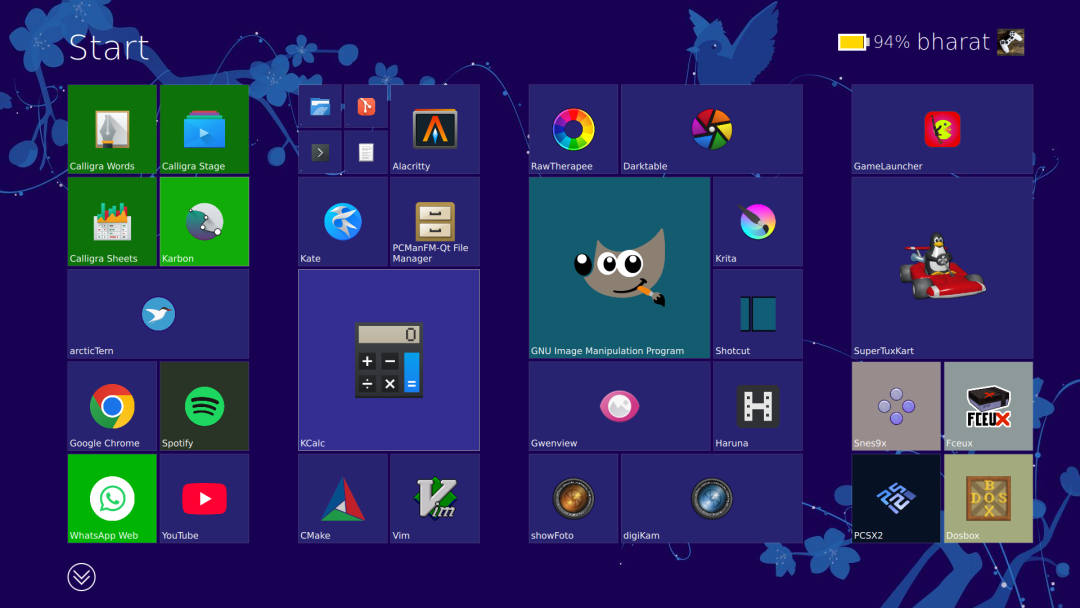 怀旧党狂喜！有人把Windows 8 UI复刻到了Linux上-CSDN博客