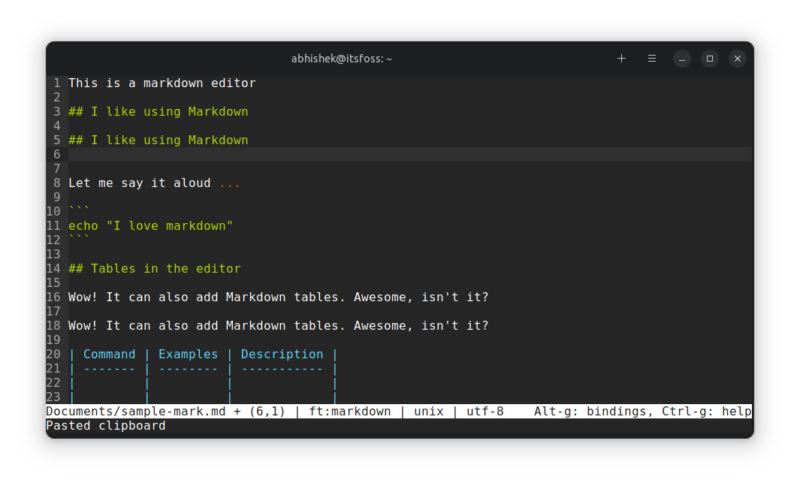 Micro is a modern terminal-based text editor-CSDN博客