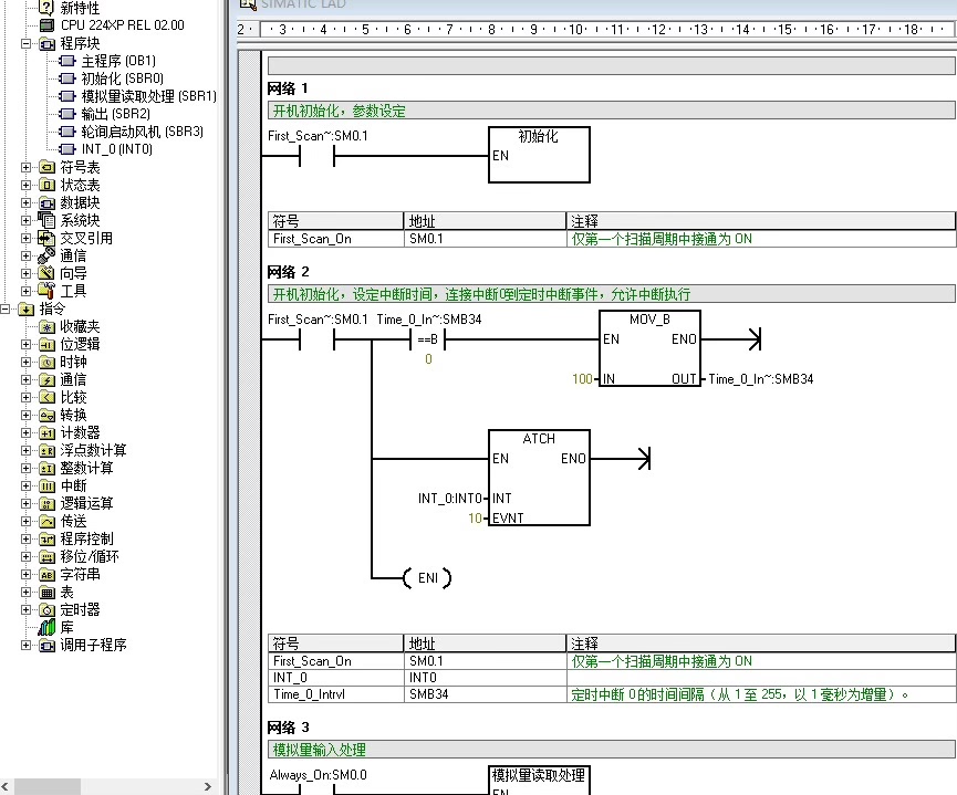 西门子S7-200 基于PLC的风冷中央空调控制系统的设计，含S7-200PLC组态王仿真，电...-CSDN博客