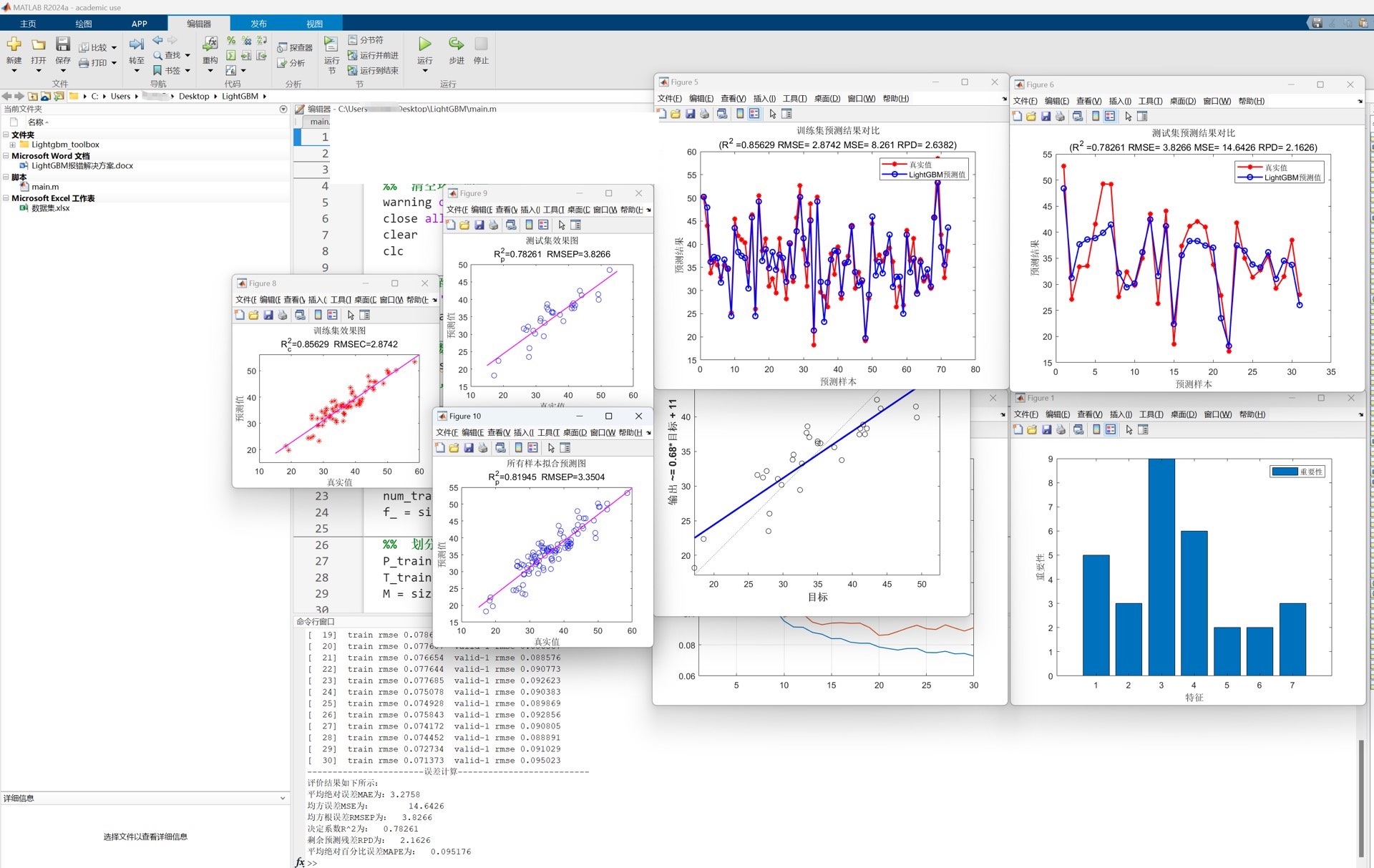 LightGBM基于LightGBM的多变量回归预测 Matlab语言 程序已调试好，无需更改代码直接替换Excel_matlab lightgbm-CSDN博客