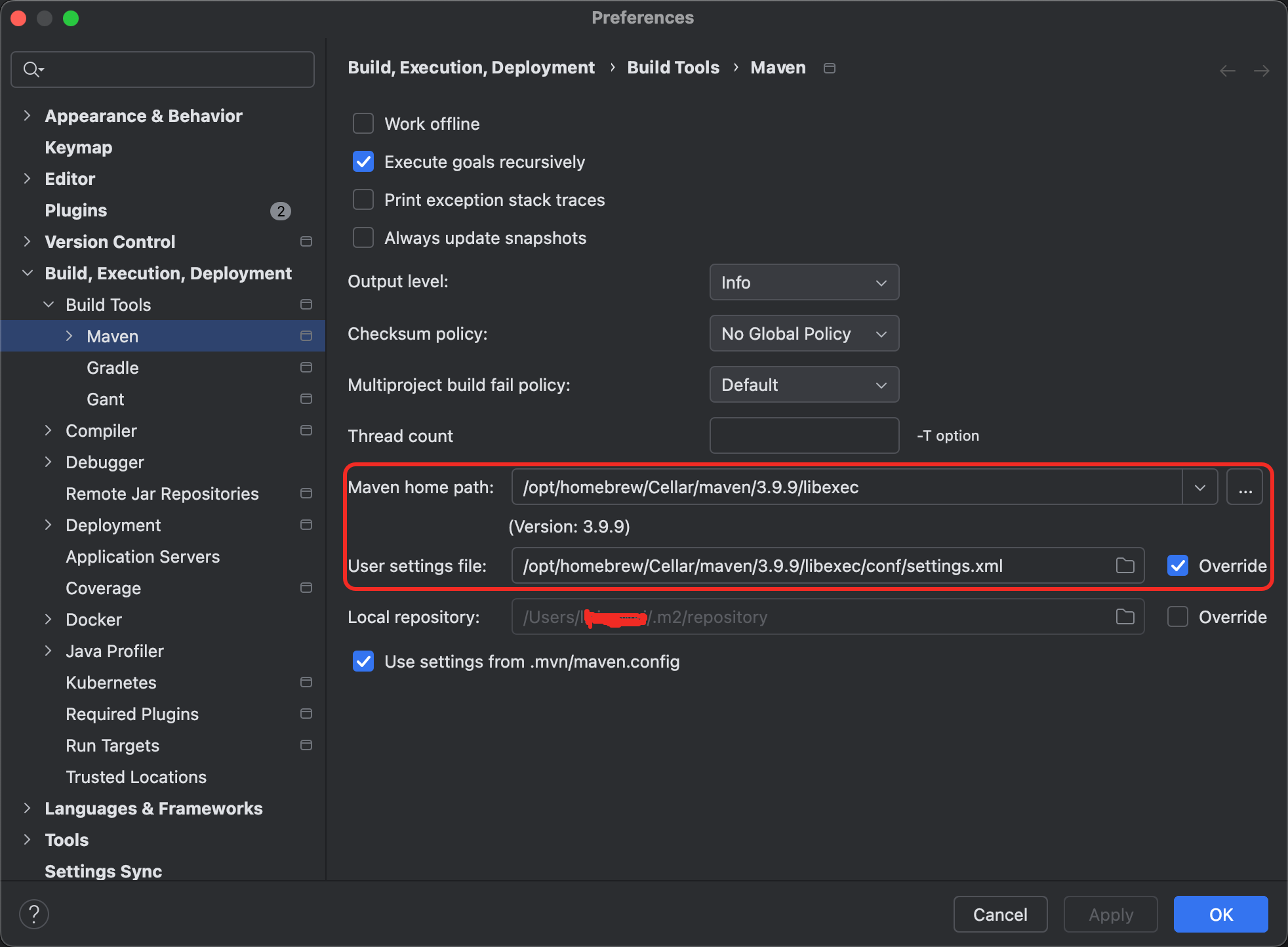 Mac安装配置Java,Git,Maven环境大全_homebrew安装java-CSDN博客