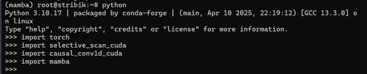 使用Windows WSL2搭建Linux Mamba环境-CSDN博客