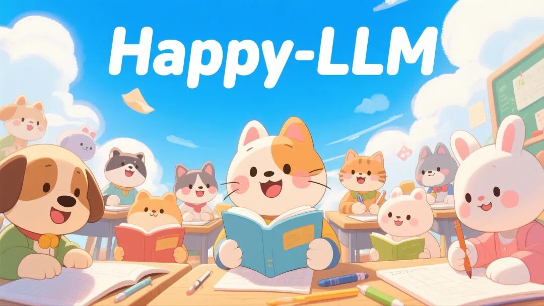 Happy-LLM：开源大语言模型原理与实践教程 | 附PDF地址-CSDN博客
