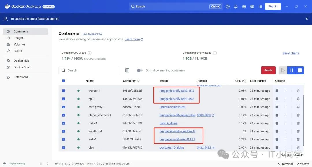 超详细！使用 DeepSeek+Docker+Dify 搭建个人知识库_docker部署deepseek-CSDN博客