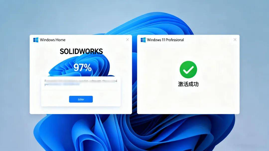 为SOLIDWORKS选系统，Windows 11 Professional 与 Home 真实对比 _win11家庭版能安装solidworks吗-CSDN博客