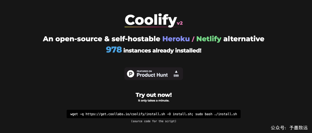 Coolify 是一款开源且可自托管的 Heroku / Netlify / Vercel 替代方案-CSDN博客