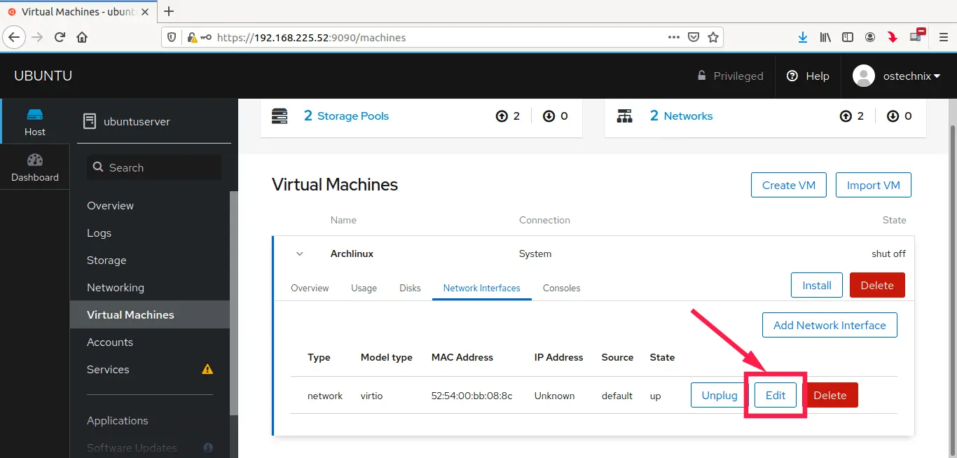 使用 Cockpit Web 控制台管理 KVM 虚拟机-CSDN博客
