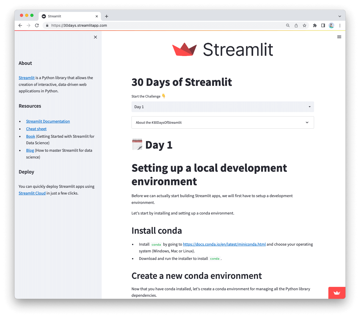 Streamlit 官翻 1 - 入门指南 Get Started_streamlit中文手册-CSDN博客