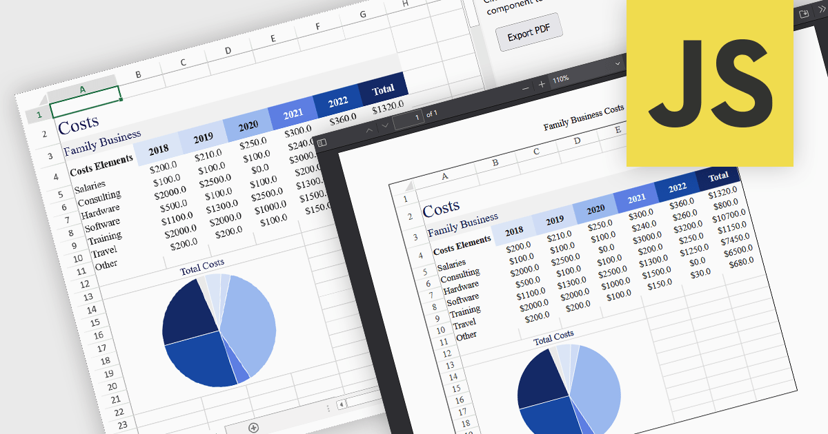 Syncfusion Spreadsheet JavaScript-从电子表格数据生成 PDF_spreadjs 导出pdf-CSDN博客