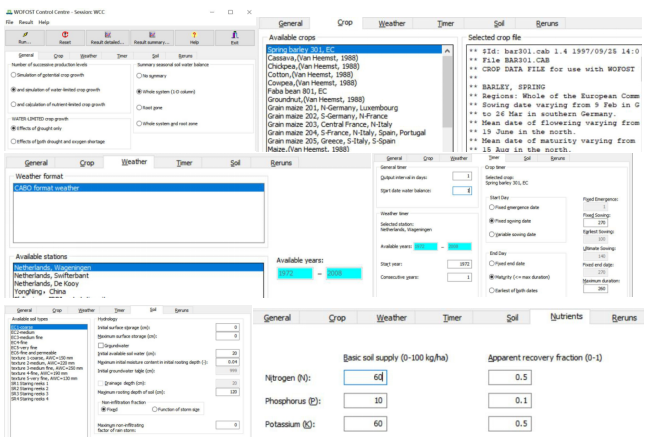WOFOST模型与PCSE模型实践技术应用-农田生态系统响应全球变化、可持续发展、科学粮食政策制定、粮食安全维护-CSDN博客