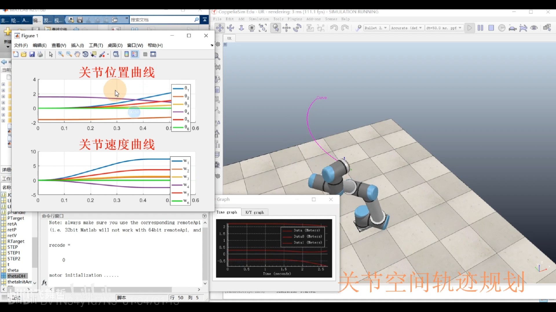 vrep六自由度机械臂S型轨迹规划-CSDN博客