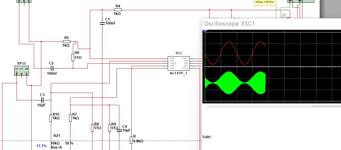 MC1496 Multisim仿真：集成模拟乘法器在通信中的应用设计-CSDN博客