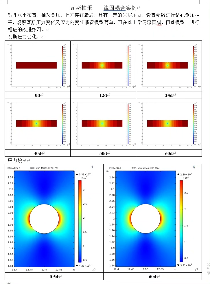 COMSOL Multiphysics 负压抽采瓦斯数值模拟探索-CSDN博客