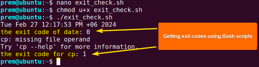 Exit Codes in Bash_running debugger step 0 fail. see exit code and ex-CSDN博客