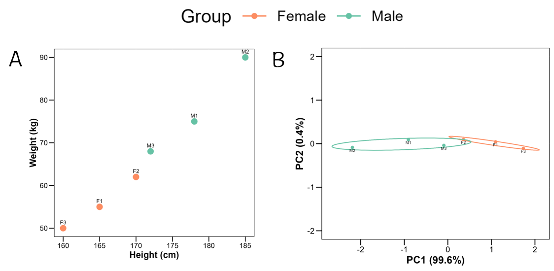 什么是PCA分析？手把手教你理解PCA_pca图怎么看-CSDN博客