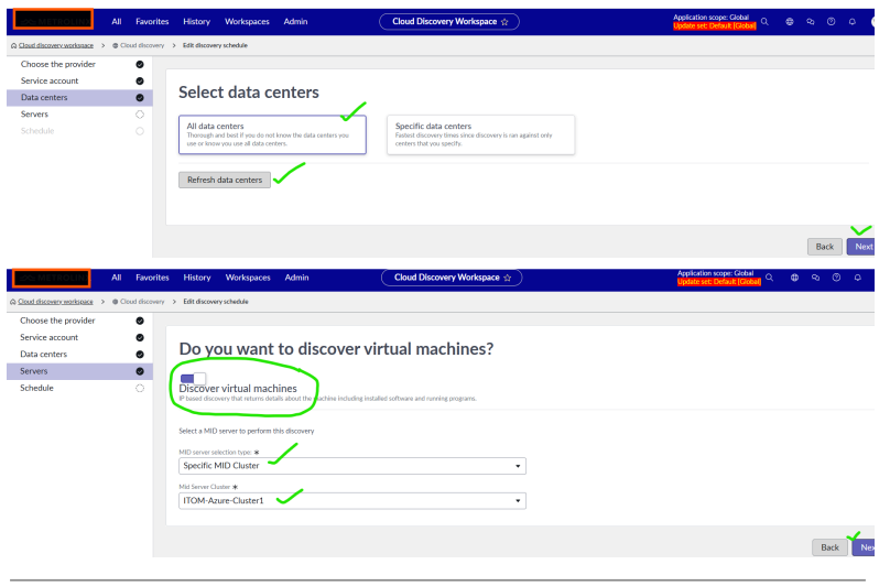 Steps to ServiceNow Azure Cloud Discovery Configuration: From ...