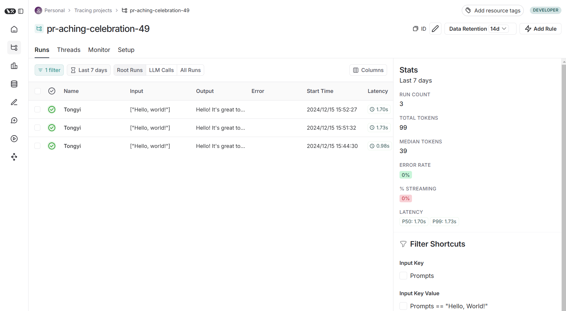 一文教会你使用 LangSmith 搭建 AI 应用监测平台_langsmith使用-CSDN博客