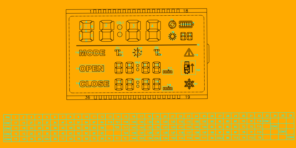 断码屏通用驱动框架设计：支持任意段位映射与平台移植_tm1621驱动-CSDN博客