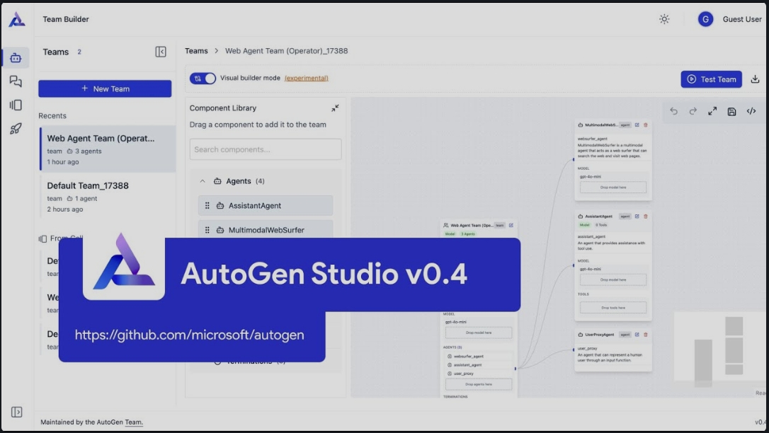 使用 AutoGen Studio 打造你的私有团队 -CSDN博客