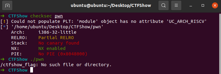 CTFshow-pwn入门-前置基础（pwn0~34）WP_pwn入门5-34-CSDN博客