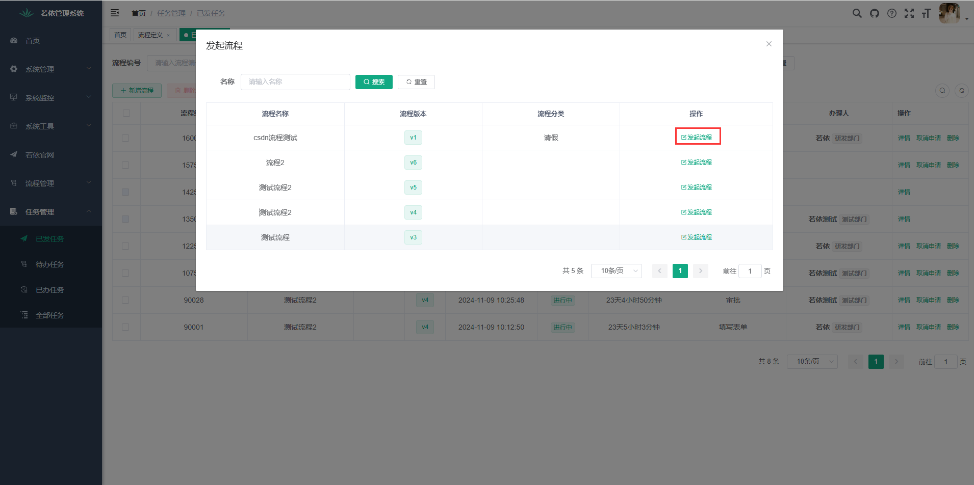 以若依Flowable工作流版本（RuoYi-Vue-Flowable）为基础，进行二次开发_若依工作流-CSDN博客