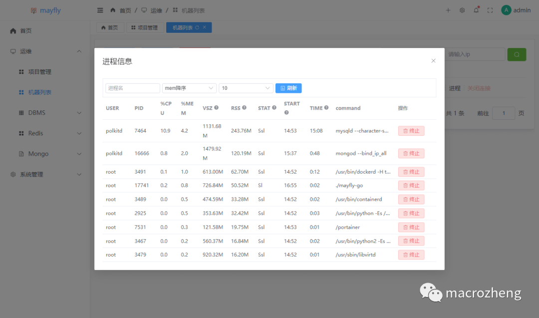 堪称一站式管理平台，同时支持Linux、MySQL、Redis、MongoDB可视化管理！_mayfly-go-CSDN博客