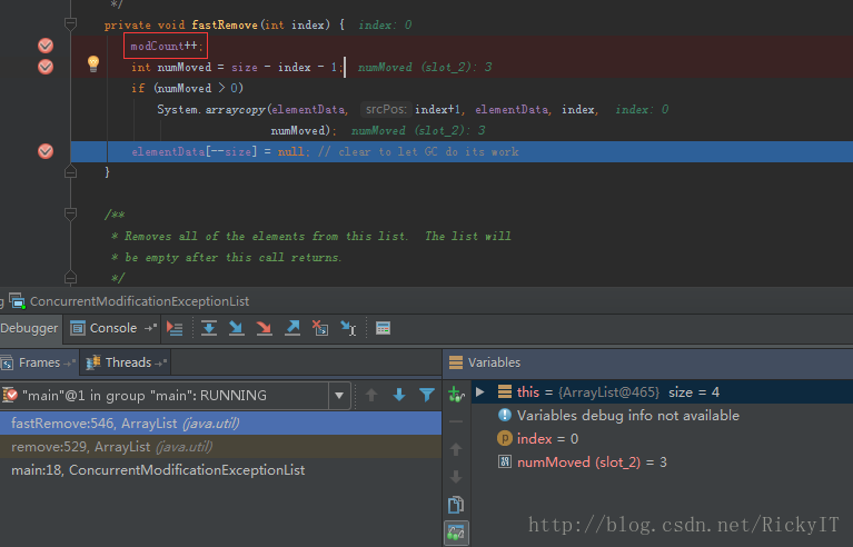 Java ArrayList异常-ConcurrentModificationException-CSDN博客