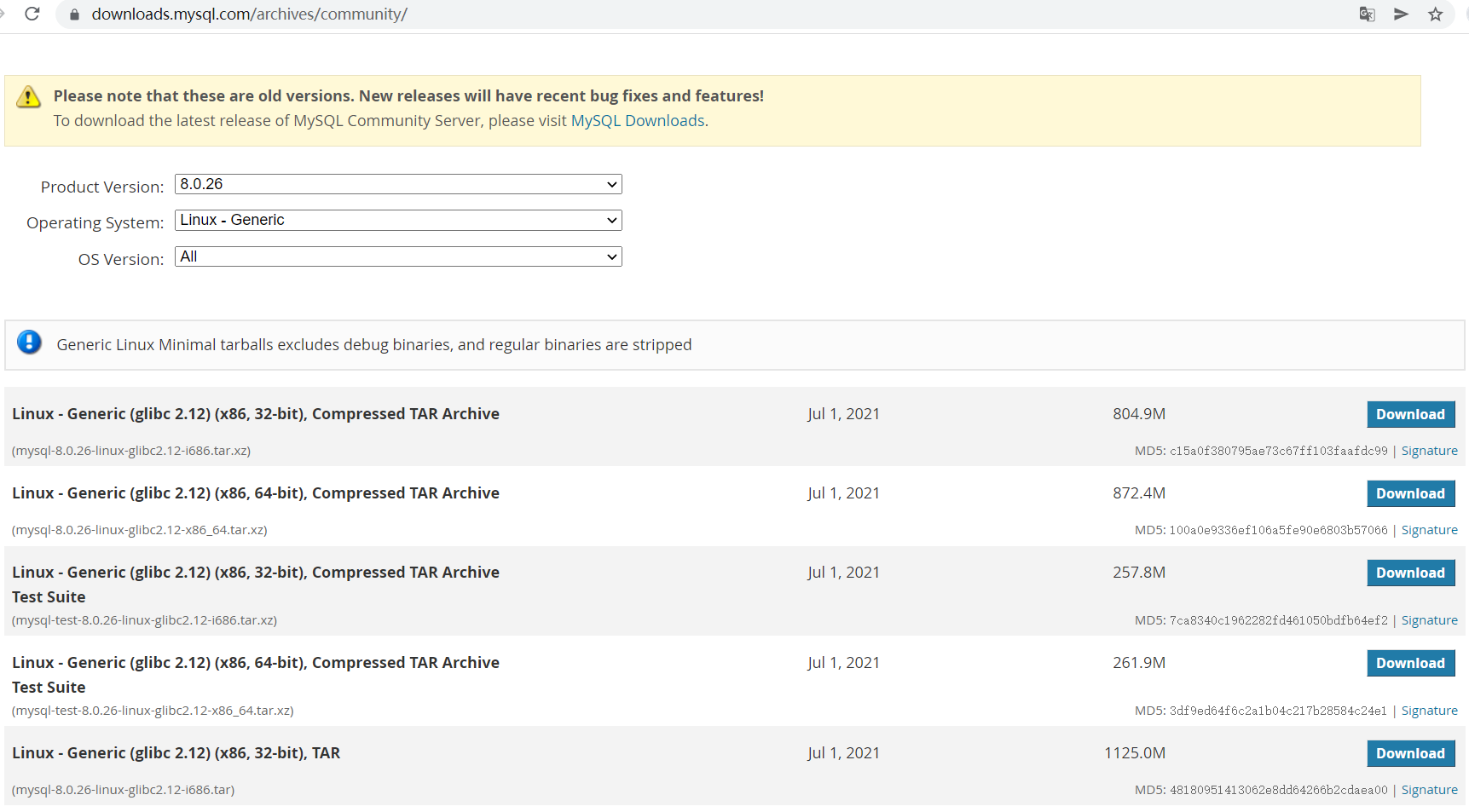 MySQL - Linux 下 MySQL 8.0.26 安装和部署-CSDN博客