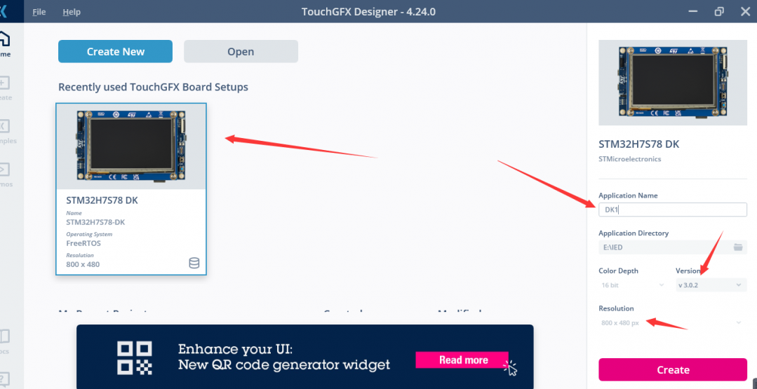 [STM32H7]【STM32H7S78-DK测评】运行TouchGFX工程_stm32h7 touchgfx-CSDN博客