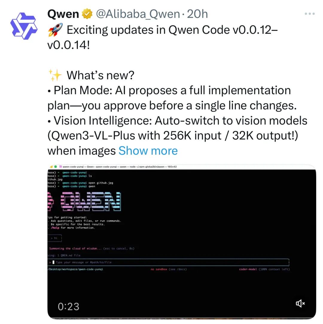 Qwen Code重大更新：从智能规划到视觉处理的AI编程革命！_qwen.md-CSDN博客