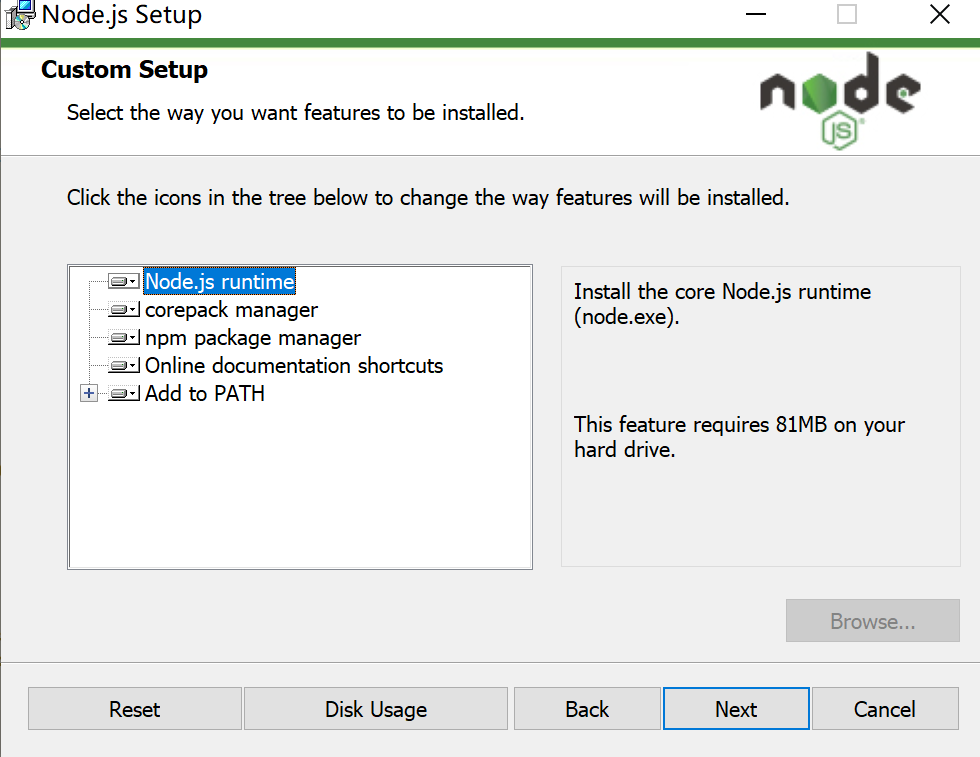 Node安装保姆级教程_node v22 安装教程解压版-CSDN博客