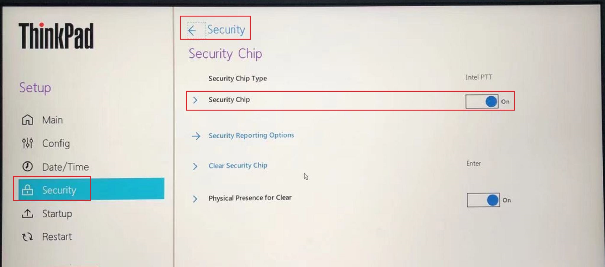 ThinkPad查看是否支持TPM及如何开启和关闭TPM的方法 _tcg feature setup-CSDN博客
