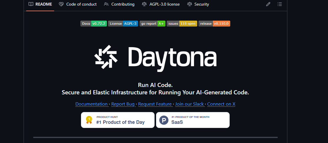 GitHub新王炸：Daytona，5秒搞定开发环境，彻底终结“在我机器上能跑”_daytona 数据库-CSDN博客