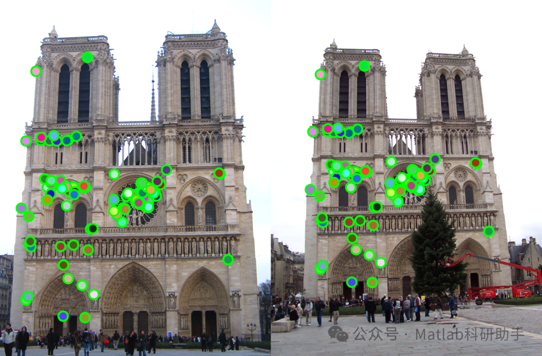 使用哈里斯角Harris和SIFT算法来实现局部特征匹配附Matlab代码-CSDN博客