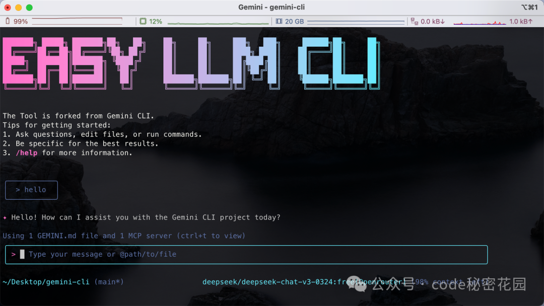60K星！让Gemini CLI跑遍所有大模型，代码只差这一招！_easy llm cli-CSDN博客