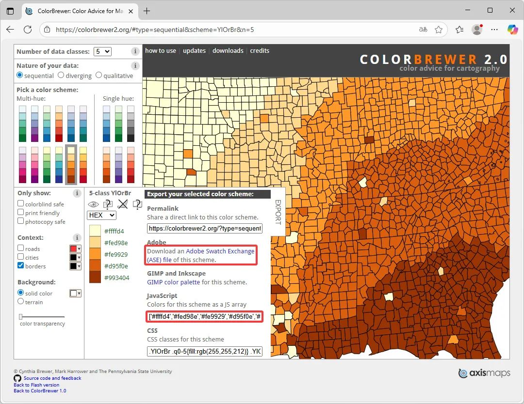 这个网站可以助你制作漂亮的地图_colorbrewer 官网-CSDN博客