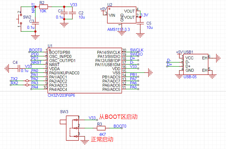 CH32V203F6P6三种烧录方式-CSDN博客