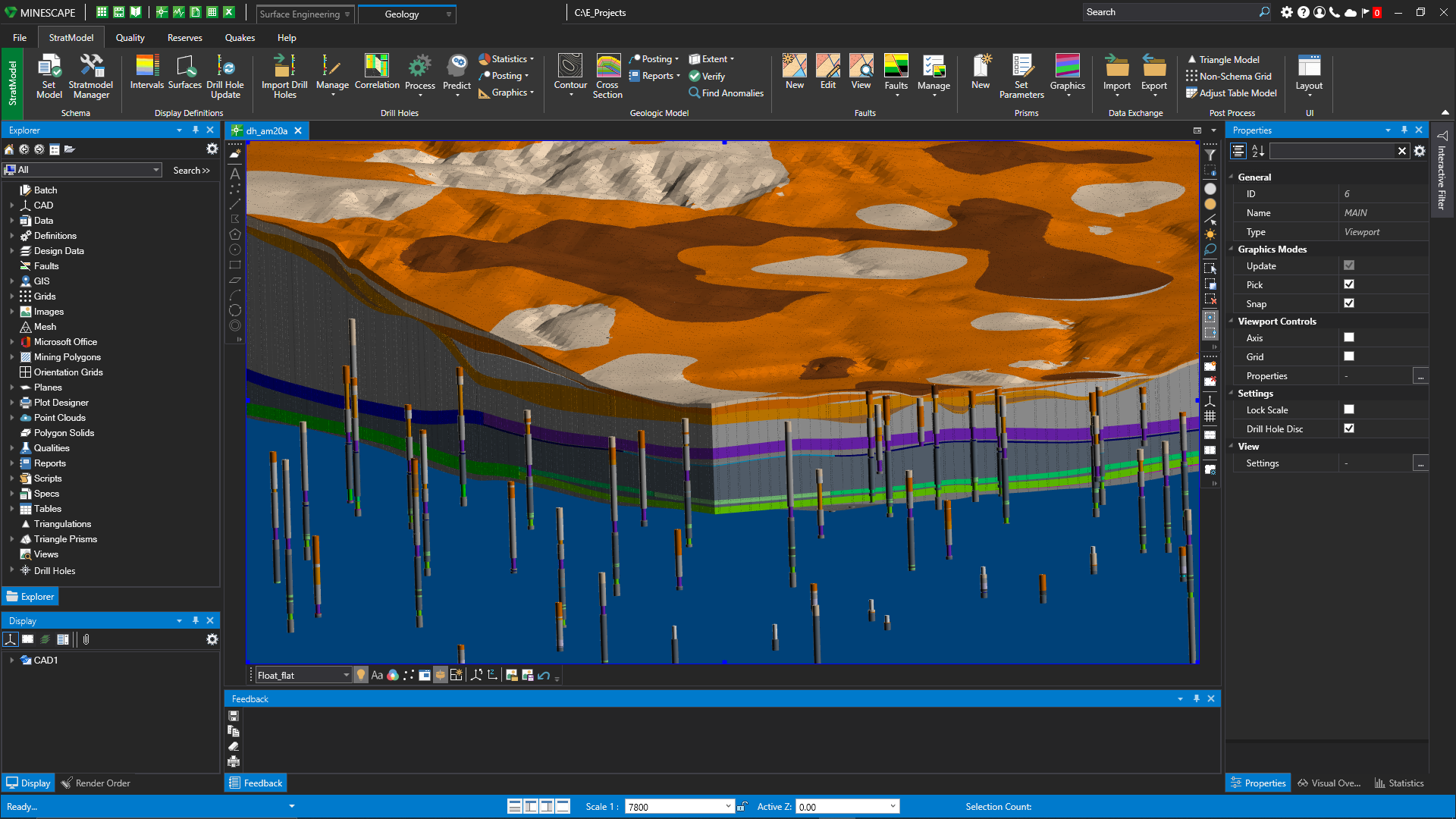 矿业软件可视化升级，HOOPS Visualize驱动千万级三角面模型流畅交互！_datamine软件 切割一个面-CSDN博客