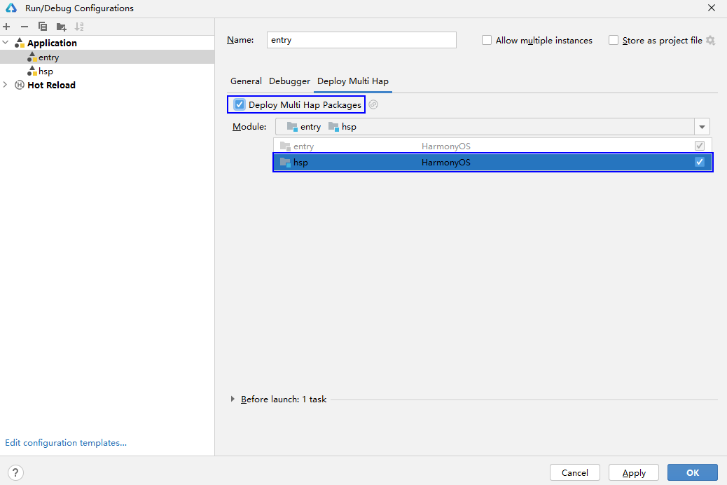 鸿蒙NEXT版实战开发：安装HAP时提示“code:9568305 error: dependent module does not exist”_the shared module ...